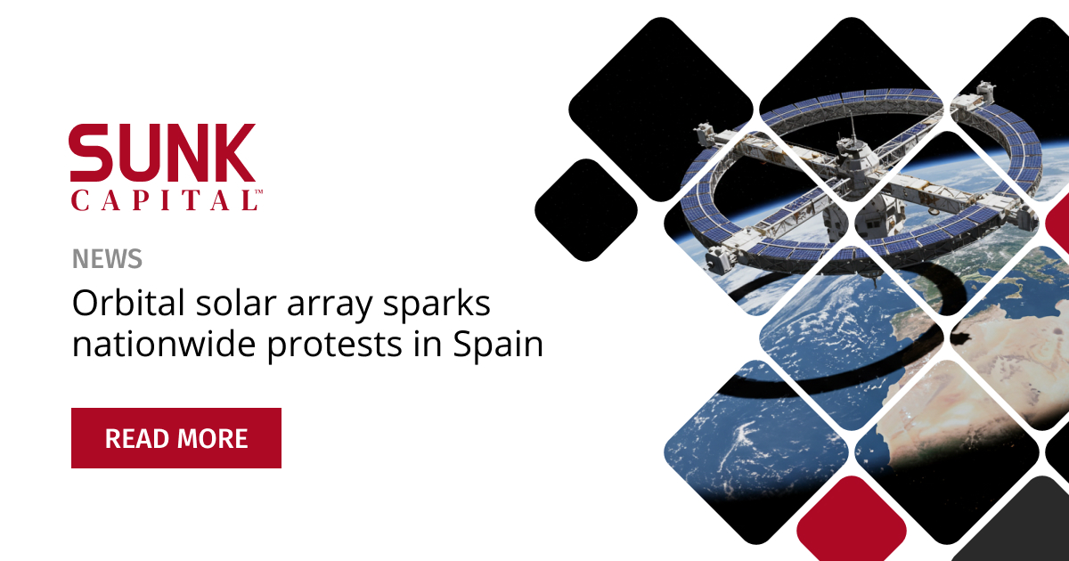 Orbital solar array sparks nationwide protests in Spain | Sunk Capital